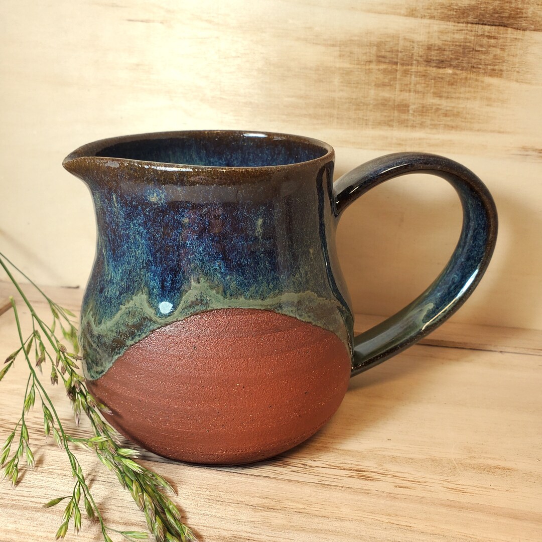 Handmade Pottery Pitcher - Etsy