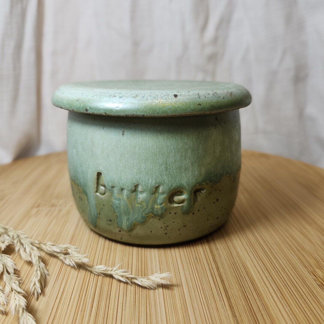 Handmade Matte Green French Butter Bell - Etsy