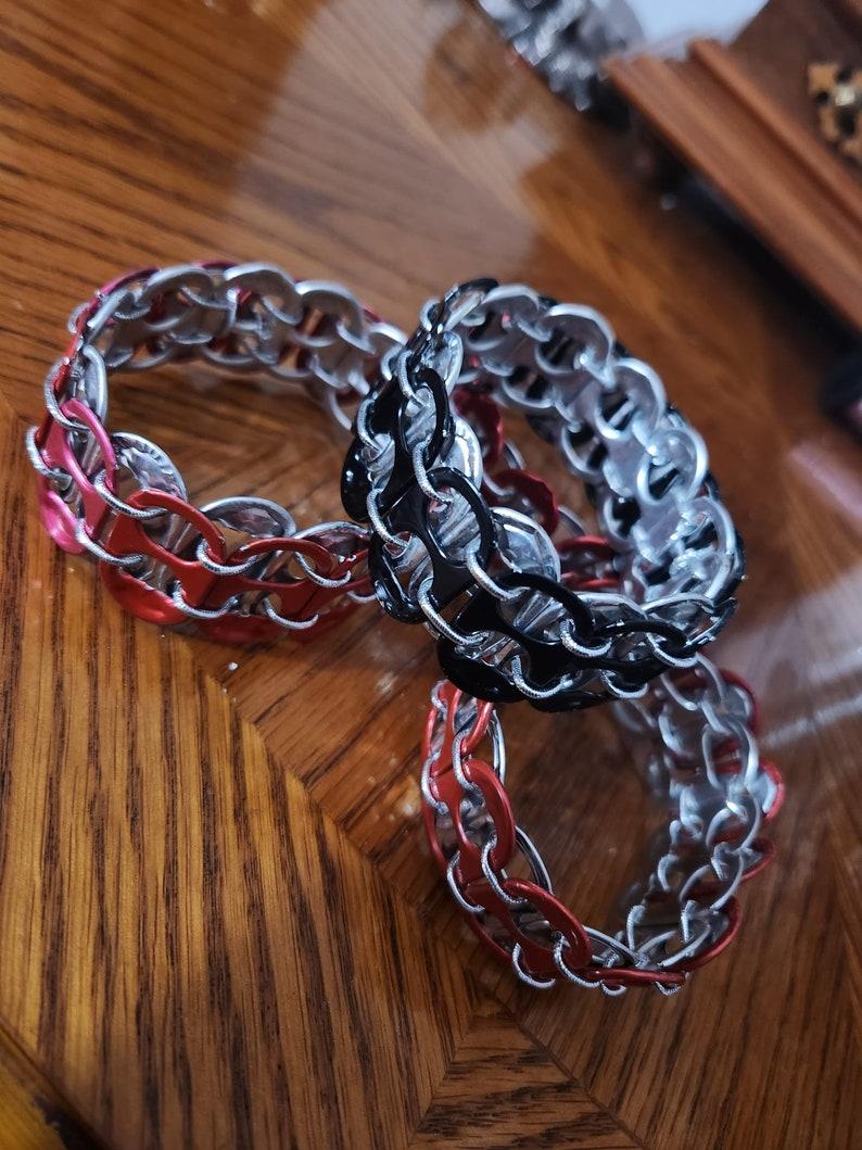 Reversible Pop Tab Bracelet - Etsy