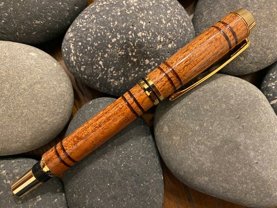 Handcrafted Wooden Pens Baron Rollerball Pen Unique - Etsy