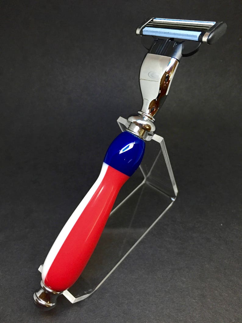 Handcrafted Mach 3 Razor Handle Unique Elegant Handmade - Etsy