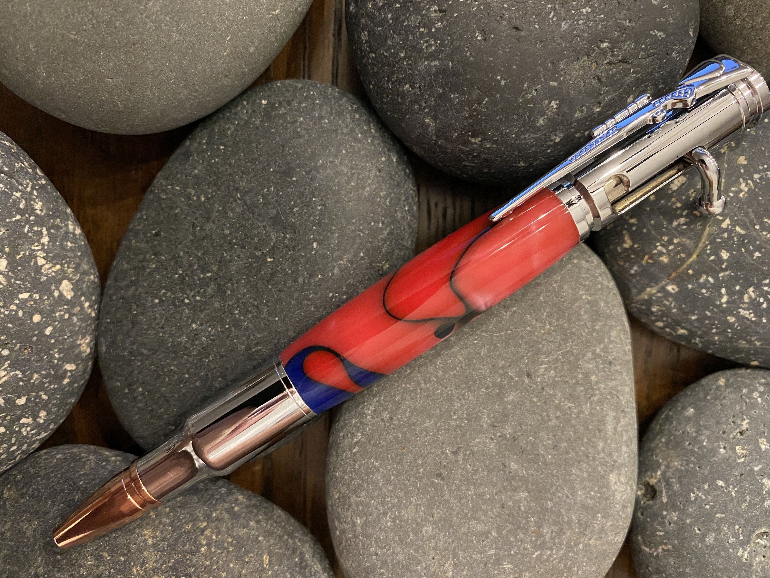 Handcrafted Pens Bolt-action Ballpoint Bullet Pen Unique - Etsy Ireland