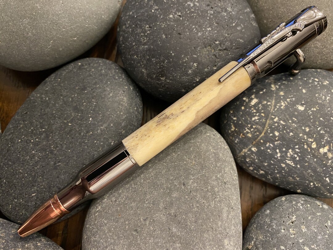 Handcrafted Pens Bolt Action Ballpoint Bullet Pen Unique Elegant ...