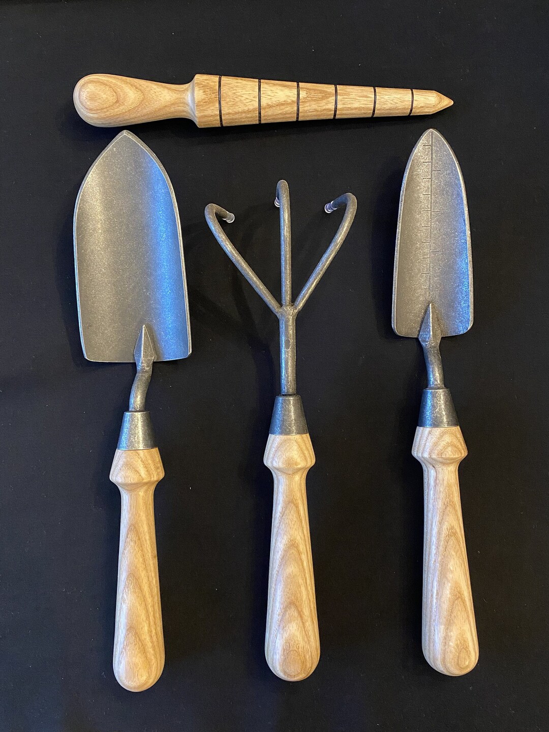 4-piece Gardening Set - Planting Trowel, Transplanter, Cultivator ...