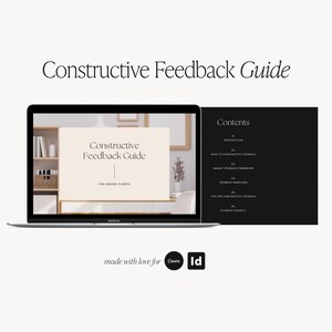 Writing Constructive Feedback | Help Guide | Project Management ...