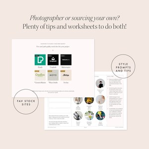 Photoshoot and Imagery Strategy Workbook | PDF Guide - Etsy