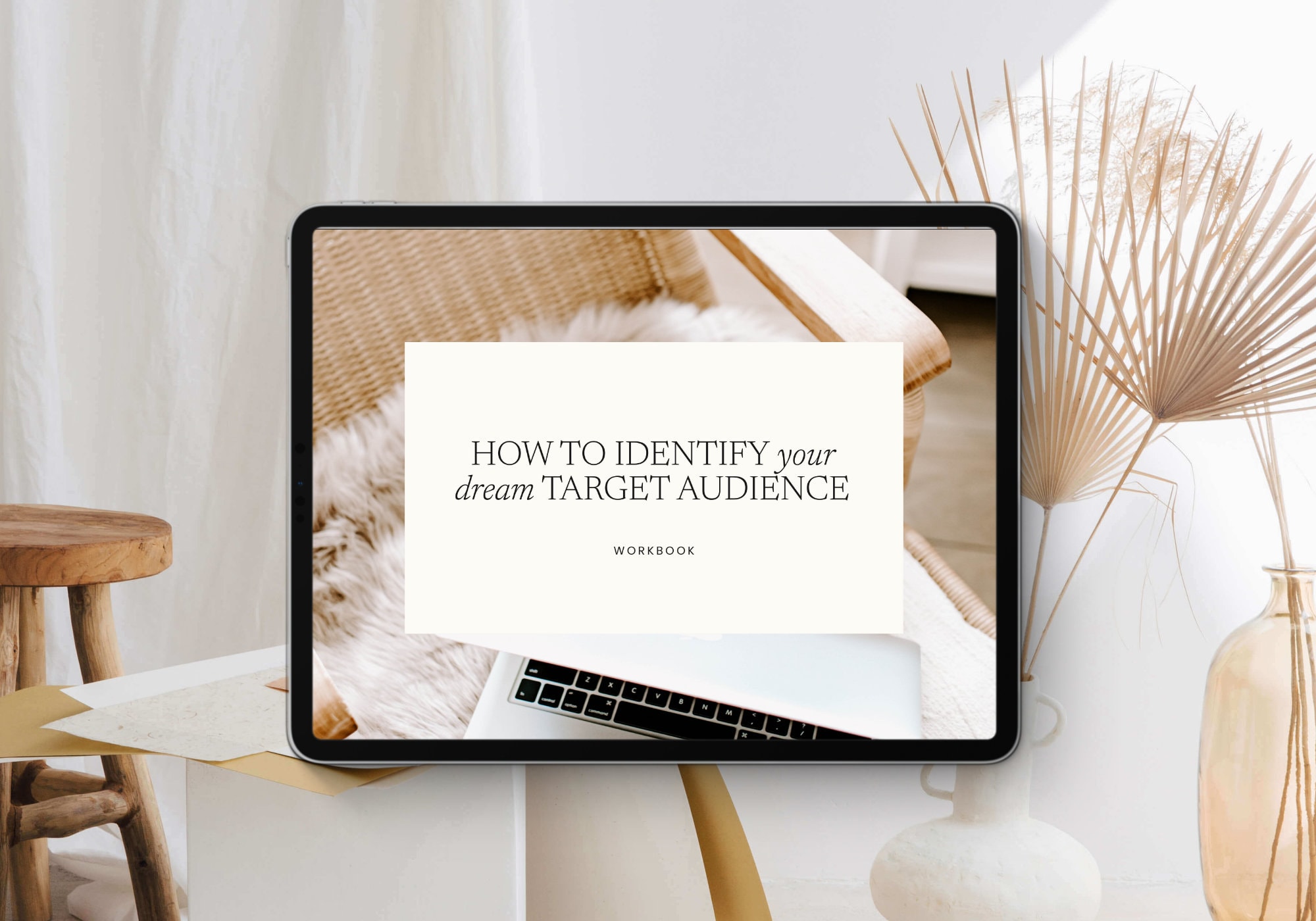 Ideal Target Audience Workbook | Customer Profile Avatar Worksheet ...