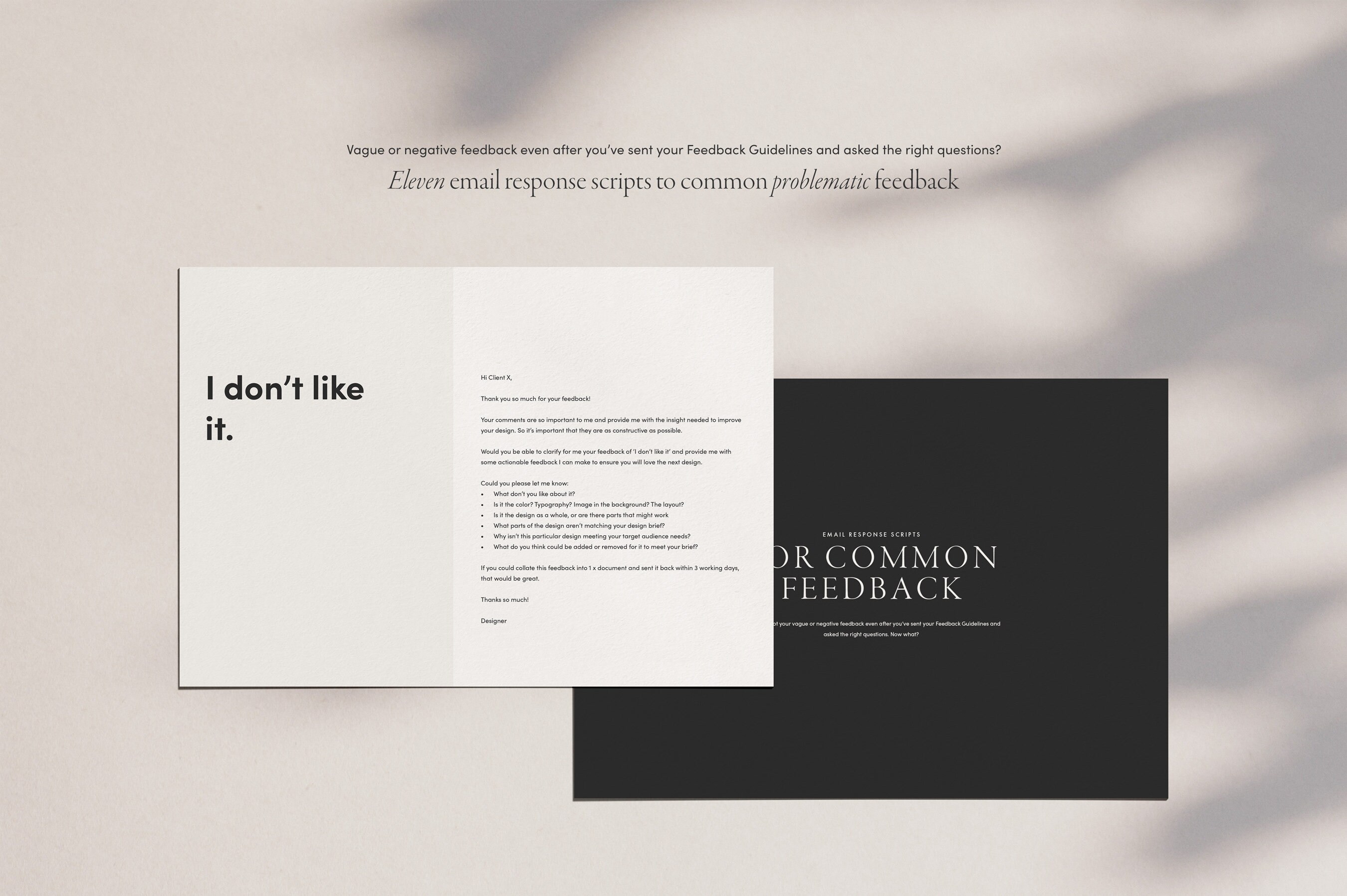 How to Ask for Constructive Feedback Guide for Designers Email Scripts ...