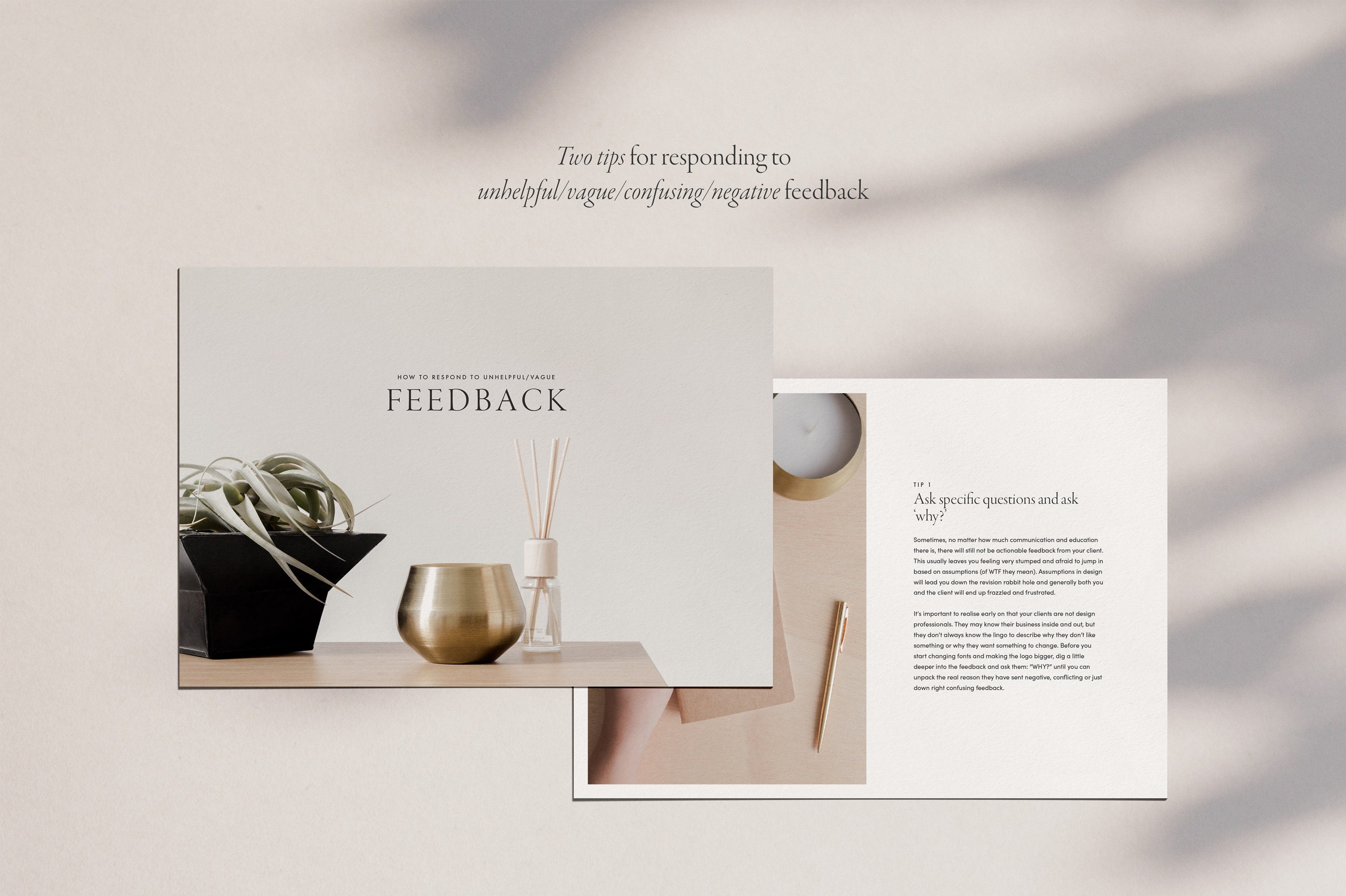 How to Ask for Constructive Feedback Guide for Designers Email Scripts ...