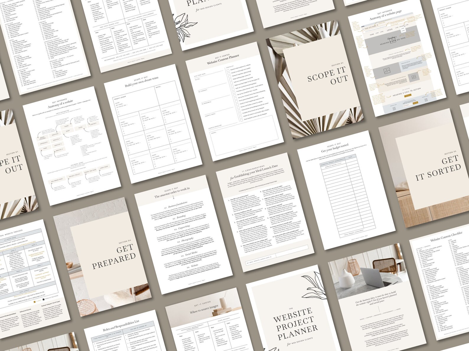 The Website Project Planner – for Web Design Clients | PDF Guide - Etsy