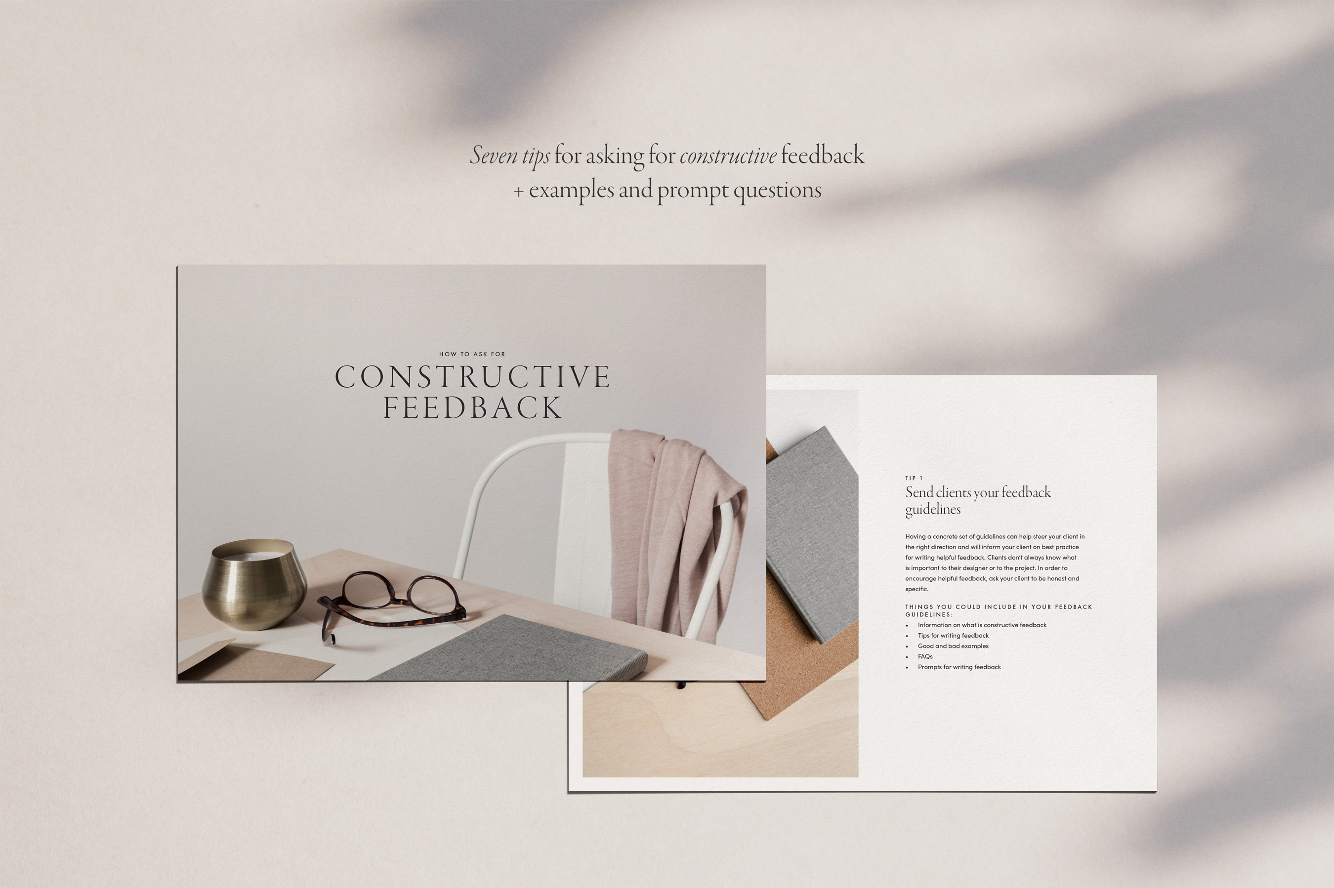 How to Ask for Constructive Feedback Guide *for Designers* + Email ...