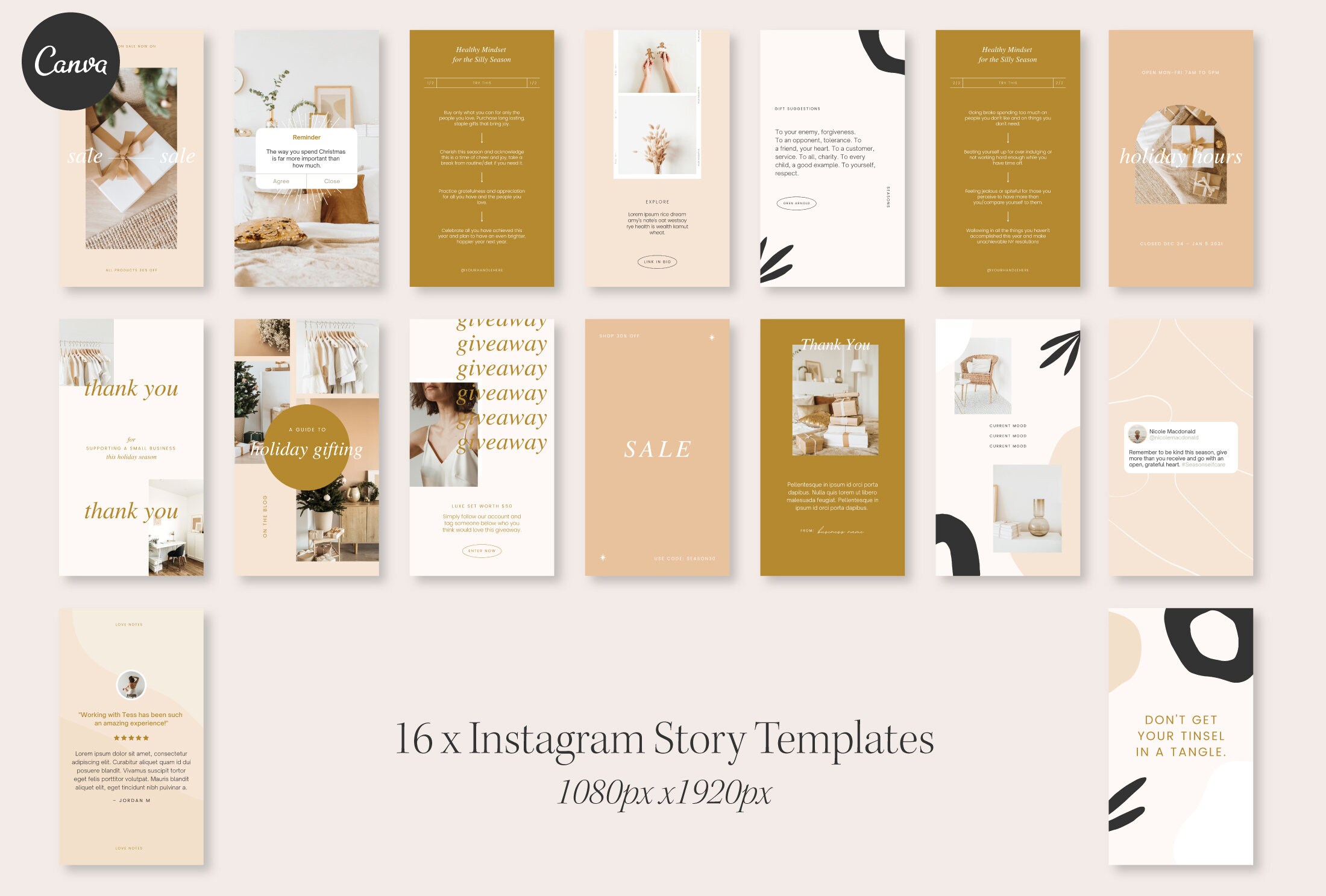 Season Style Template Bundle | Pinterest | Instagram | Blog | Canva ...