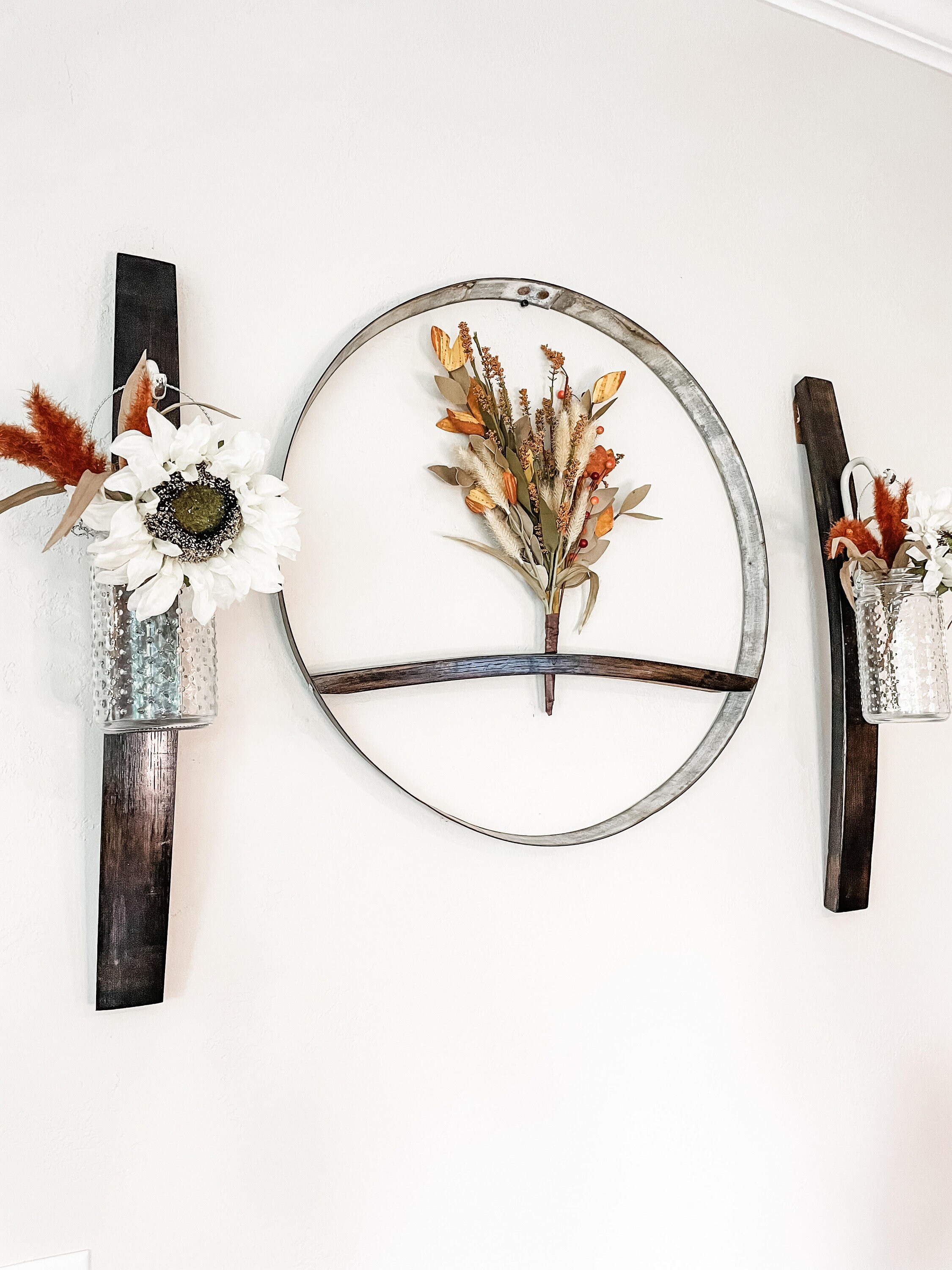 Barrel Hoop Wall Decor - Etsy