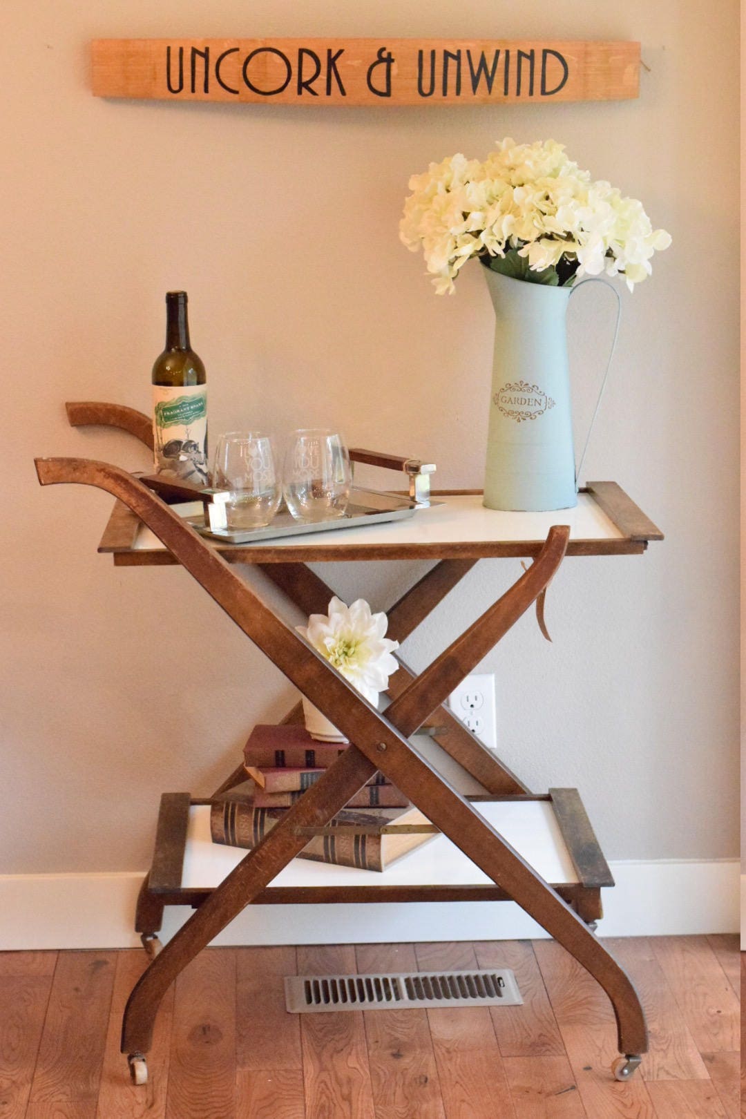 Uncork & Unwind--wine Stave Sign - Etsy