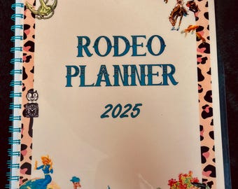 2025 Rodeo Planner - Etsy