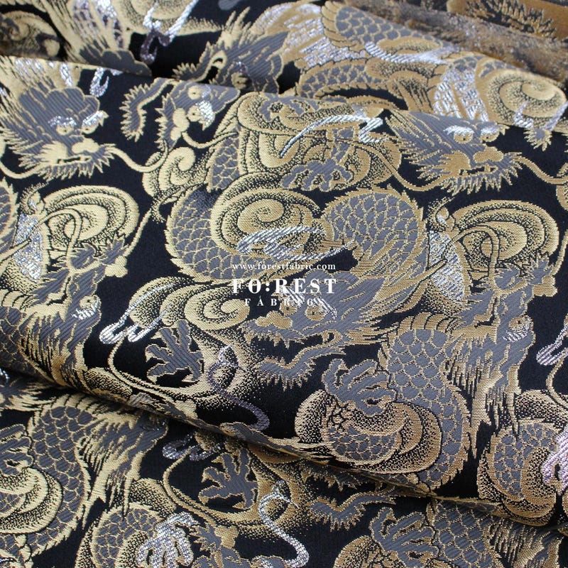Dragon Fabric - Etsy
