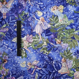 Michael Miller - Cotton - Cicely Mary Barker NIGHT FAIRIES - 50cm - Etsy
