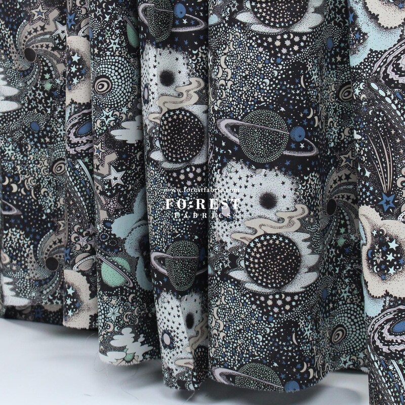 Milky Way Fabric - Etsy