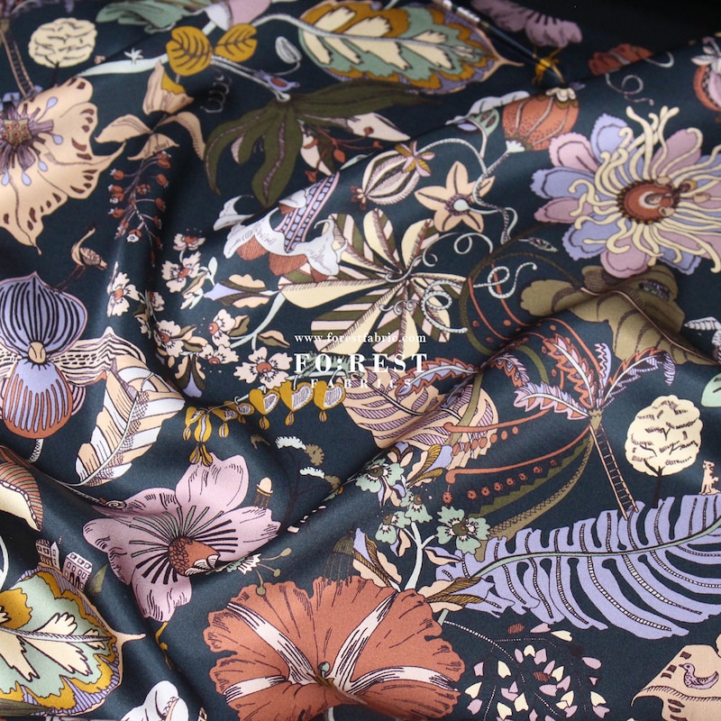 Fabric Liberty Silk - Etsy