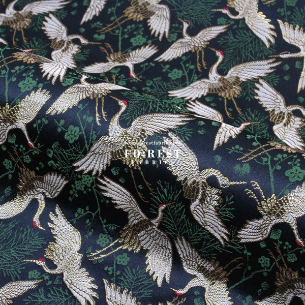 Crane Fabric - Etsy