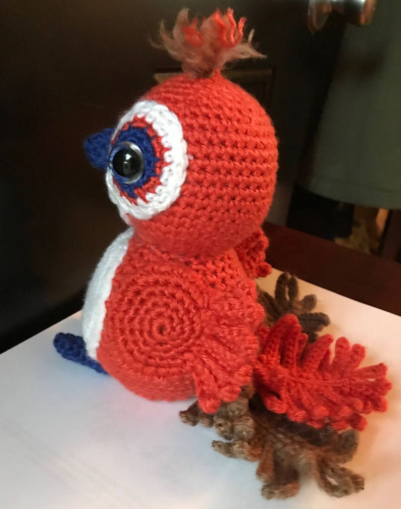 Pepe the Bird Inspired by World of Warcraft WOW Crochet PATTERN ONLY ...