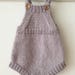 Baby Playsuit Knitting Pattern - Pip Knitted Romper PDF Knitting ...