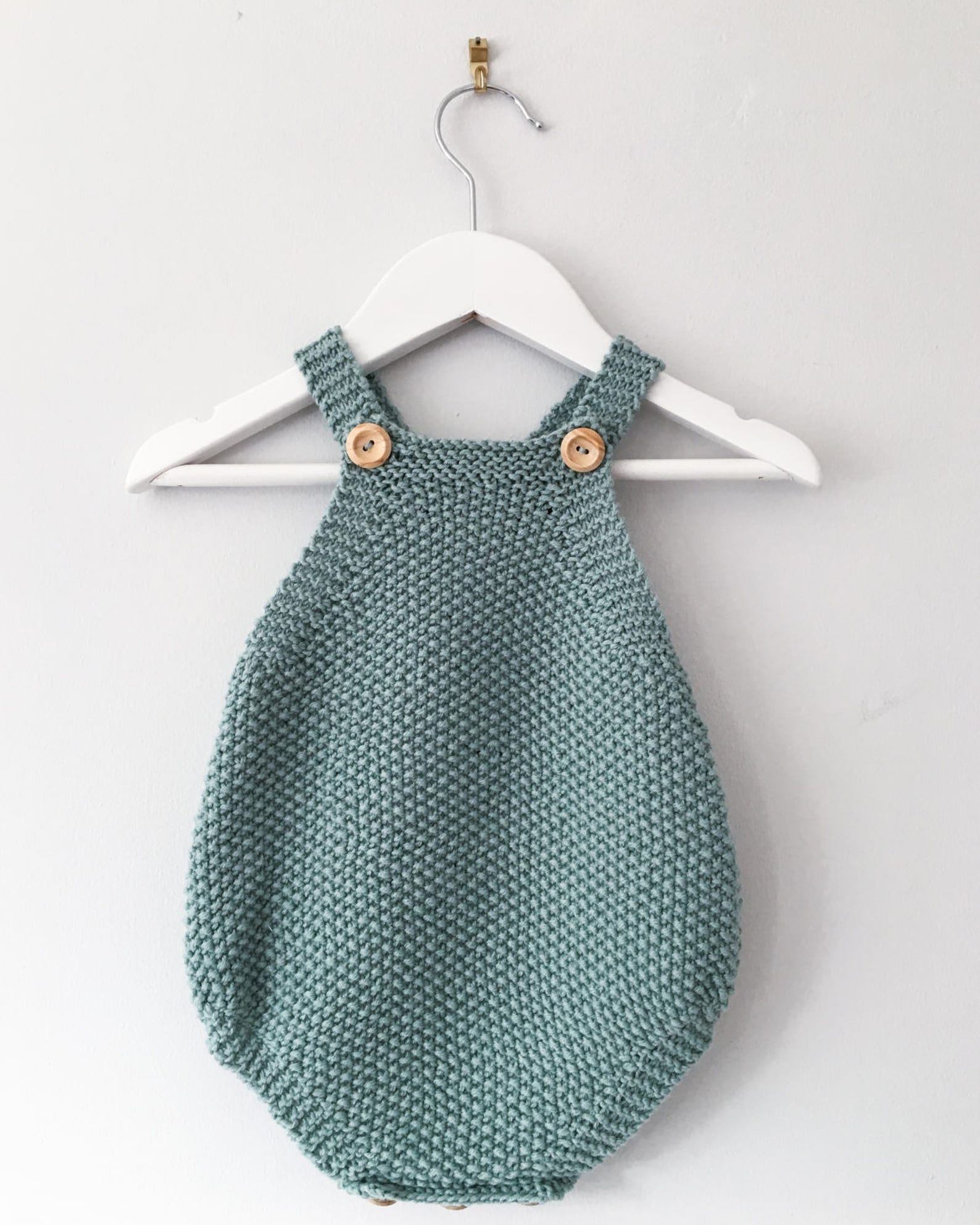 Baby Romper Knitting Pattern Mio Knitted Playsuit PDF - Etsy UK