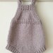 Baby Playsuit Knitting Pattern - Pip Knitted Romper PDF Knitting ...