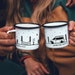 Custom Van Life Camping Mug Vanlife Campfire Mug Campervan RV | Etsy