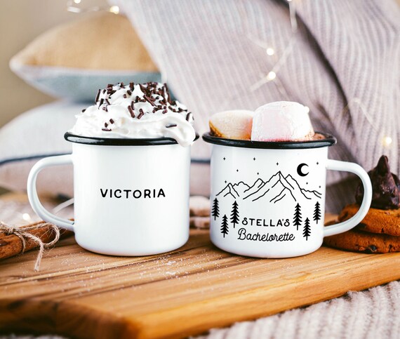 Bridal Party Mugs Campfire Mugs Bachelorette Party Cups | Etsy
