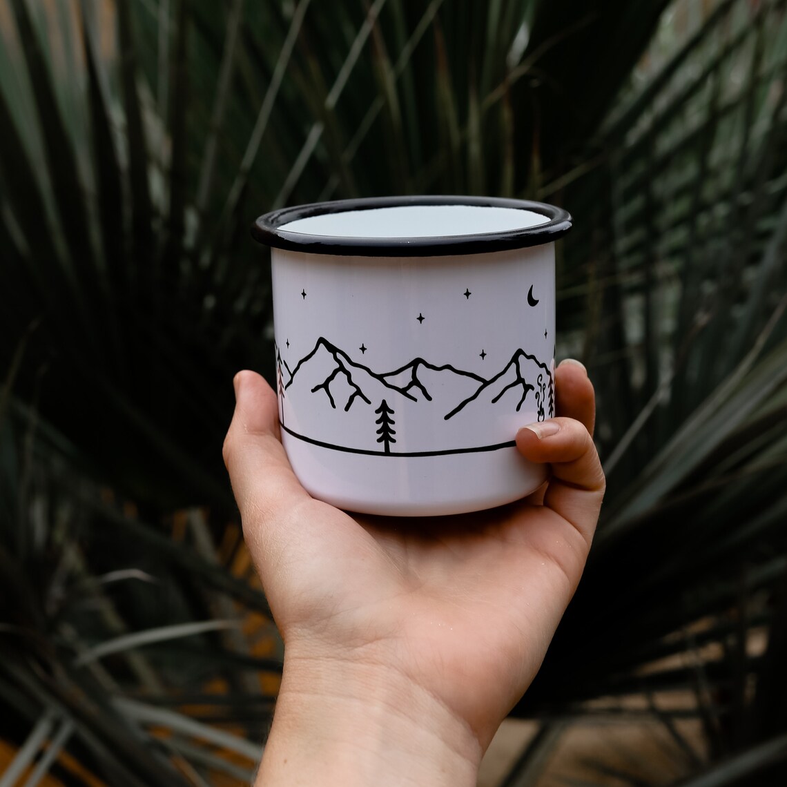 Personalized Camp Mug Campfire Mug Forest Mug Camping Gift | Etsy