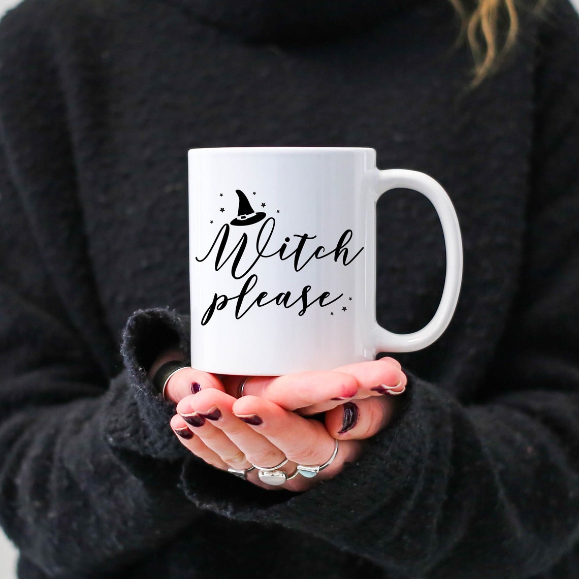 Halloween Mug Autumn Mug Fall Mug Witch Mug Witch Please - Etsy Canada
