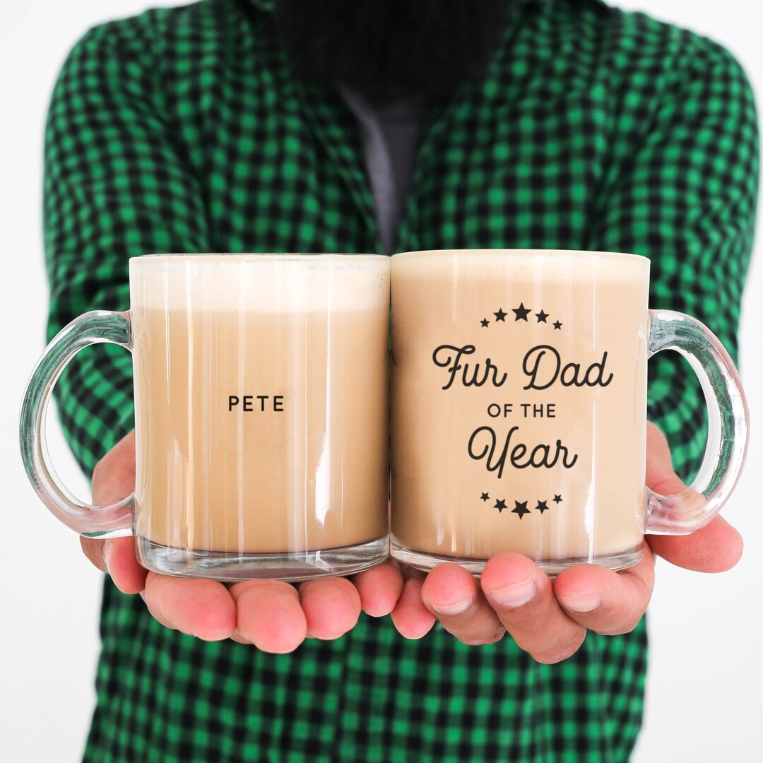 Dog Dad Gift Dog Dad Mug fur Dad of the Year Fur Dad Gift Funny Pet Dad ...