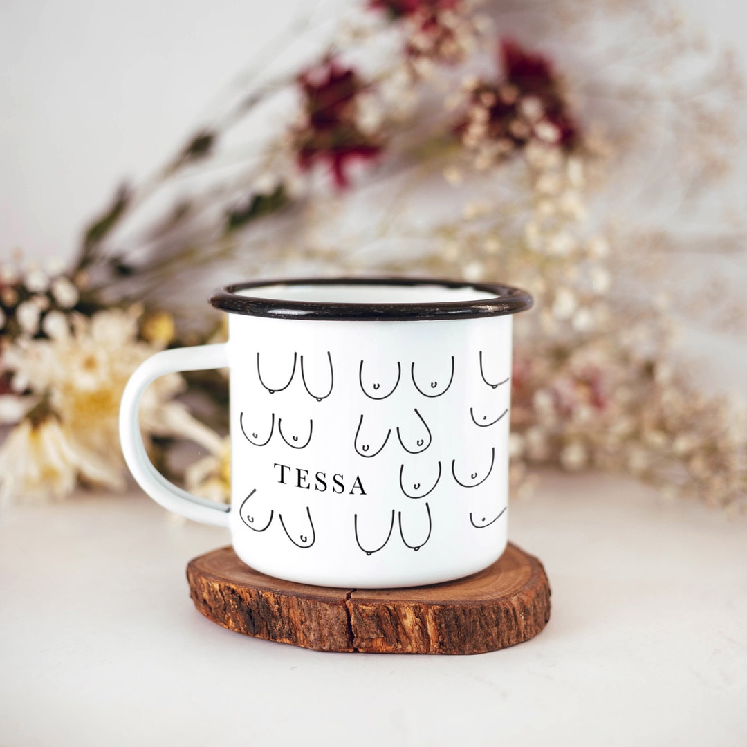 Boob Mug Boobie Mug Personalized Feminist Mug Boob Cup Female ...
