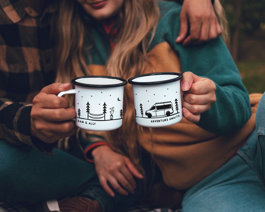 Custom Van Life Camping Mug Vanlife Campfire Mug Campervan RV Camp Mug ...