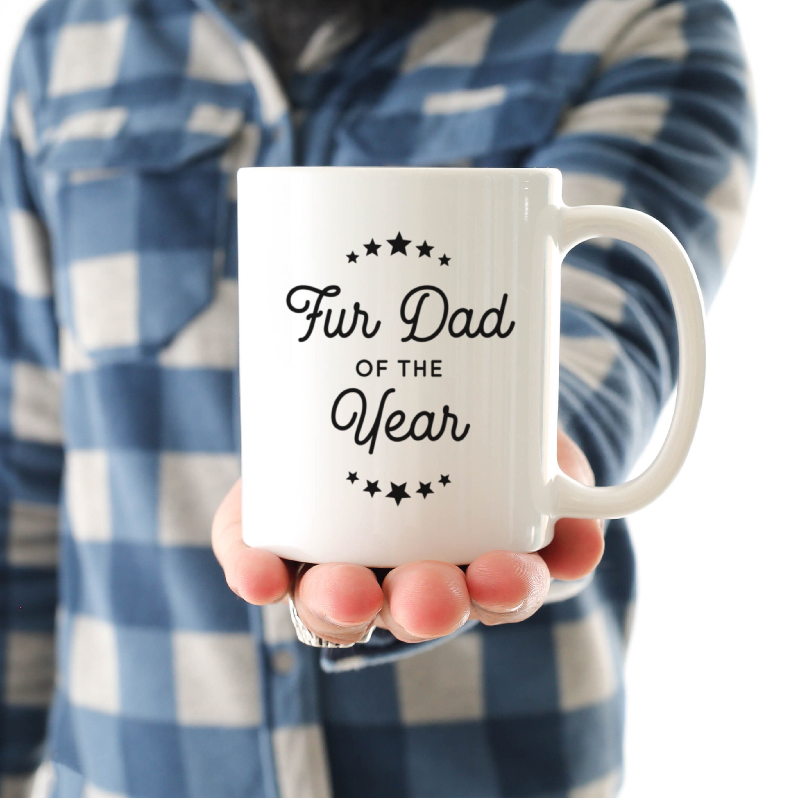 Dog Dad Gift Dog Dad Mug Fur Dad of the Year Fur | Etsy