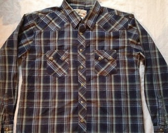 Plaid Cowboy Shirt - Etsy