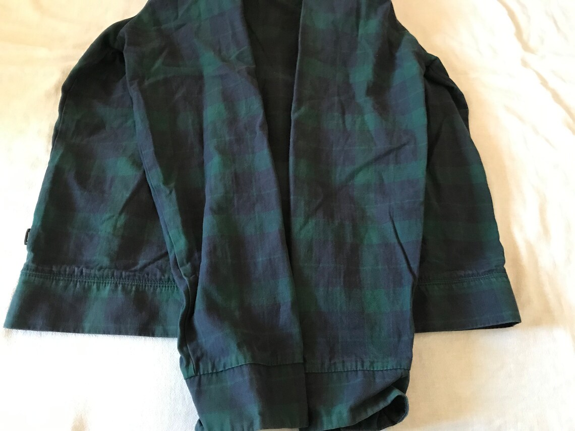 Vans Hoodie Zipped Overshirt Jacket Cotton Dark Blue Green - Etsy