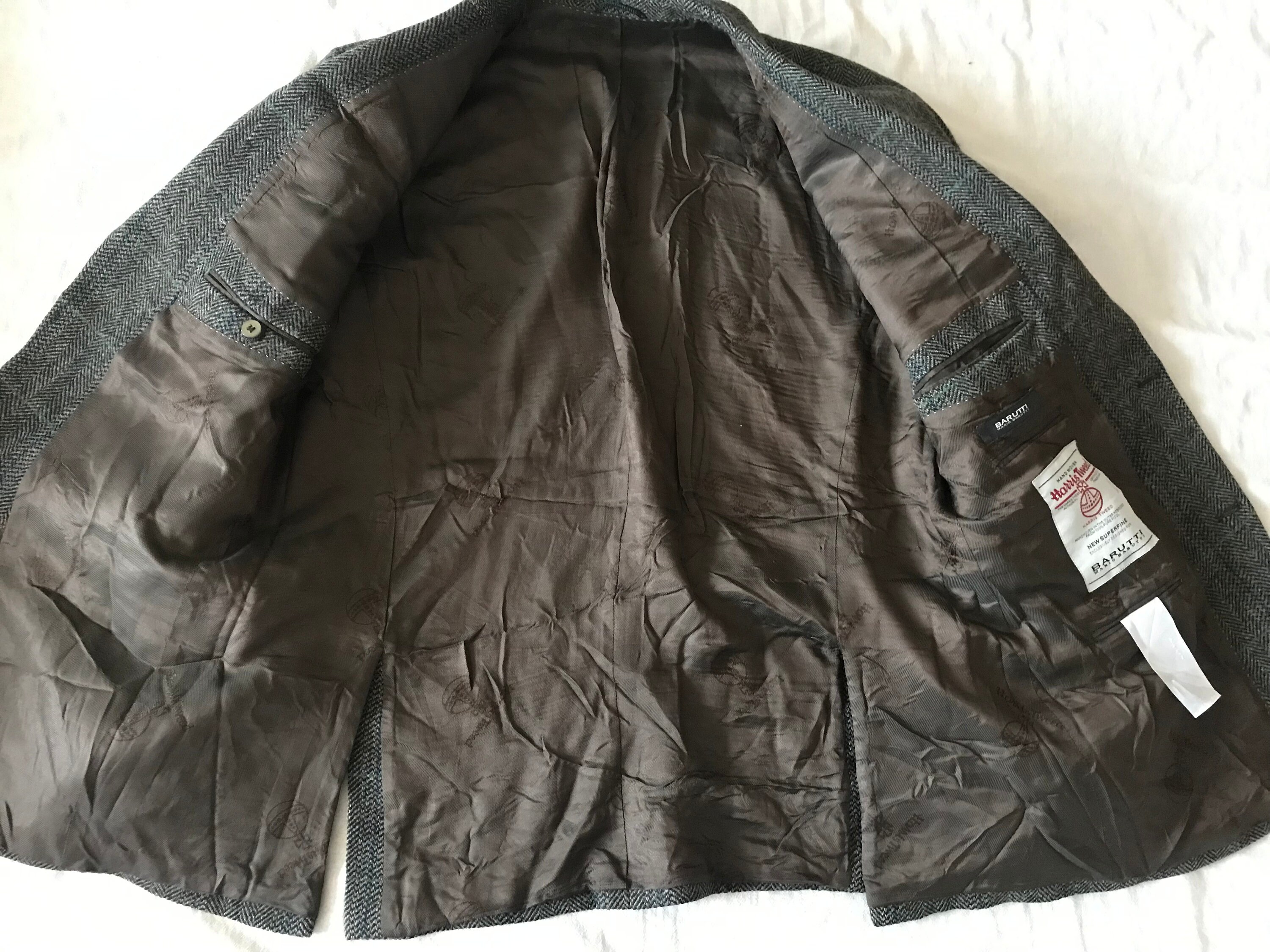 Mario Barutti Italian Harris Tweed Men's Blazer Winter - Etsy