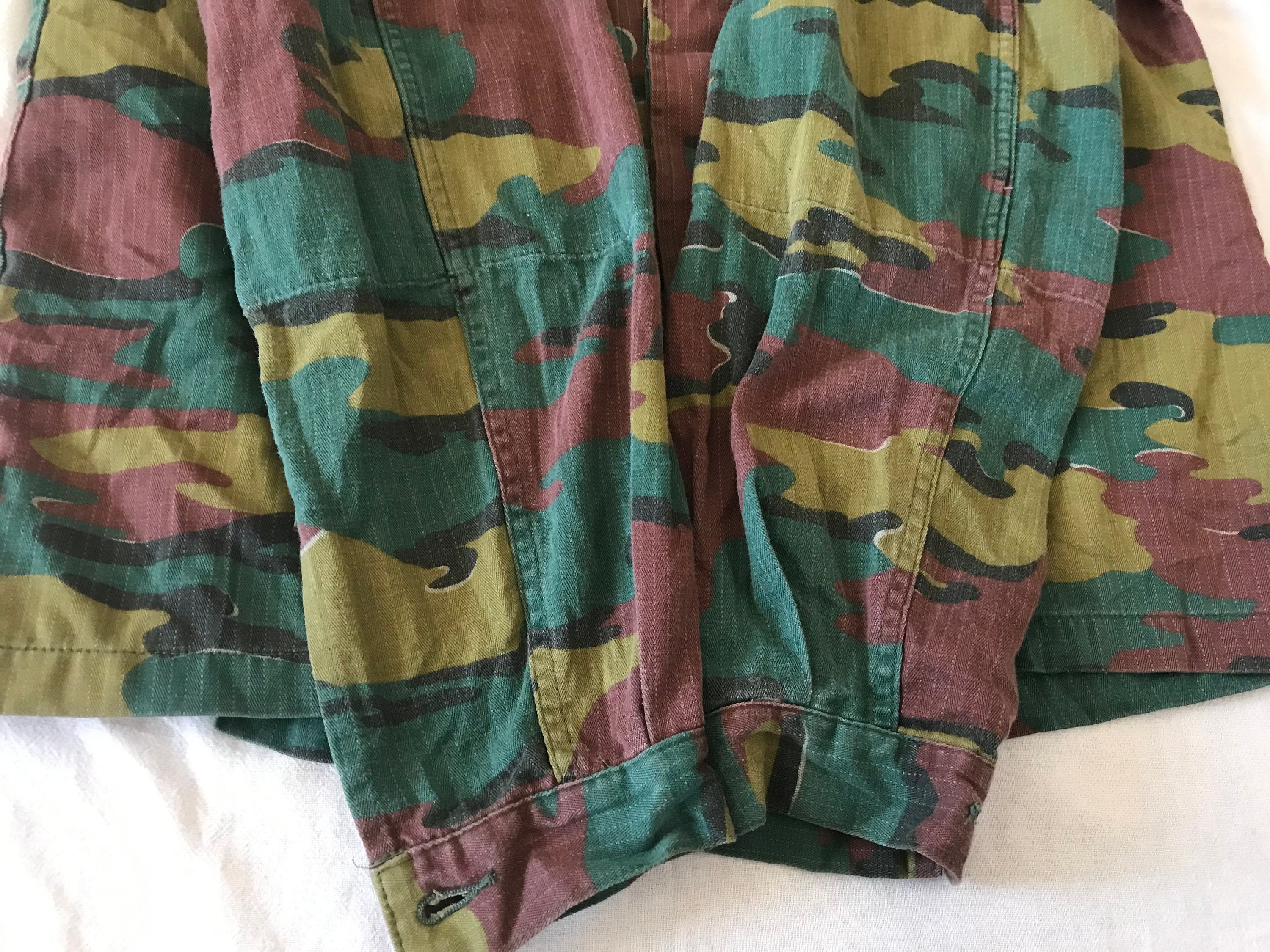 Belgium Military Army Shirt Ripstop Men's Short Version Nineties ...
