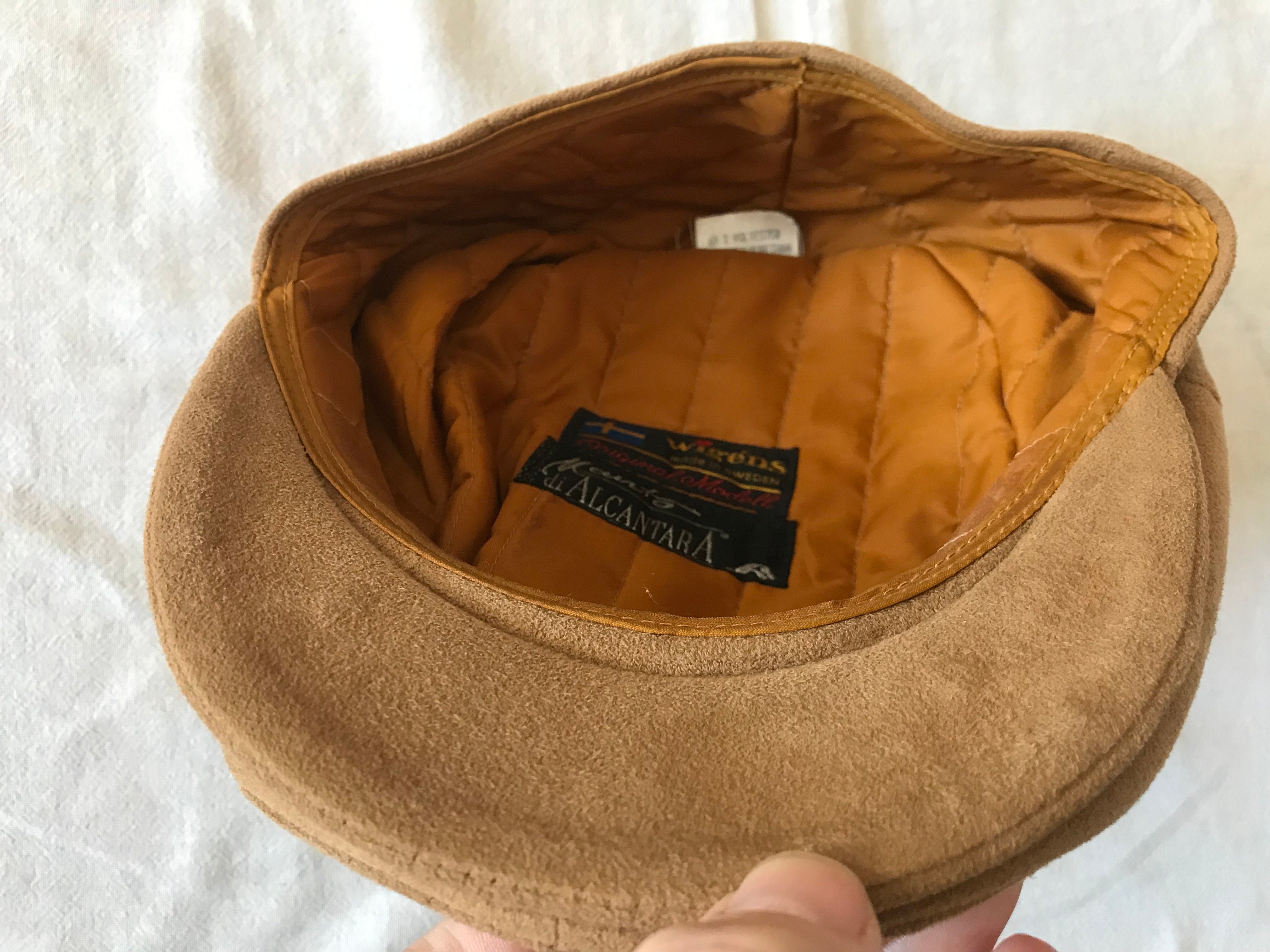 Wigens Made in Sweden Men's Flat Hat Newsboy Small Size 54 Cm Beige - Etsy