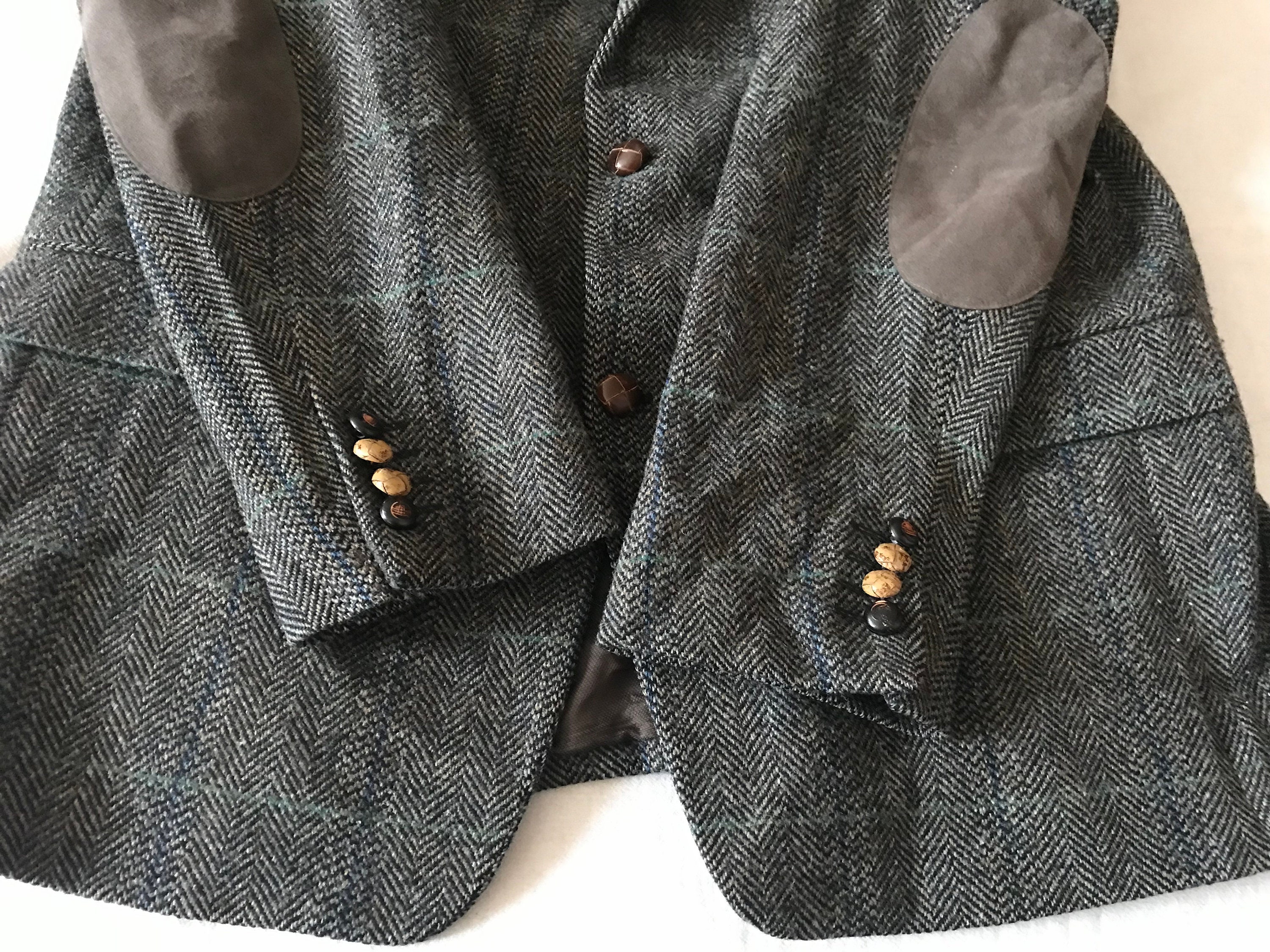 Mario Barutti Italian Harris Tweed Men's Blazer Winter - Etsy