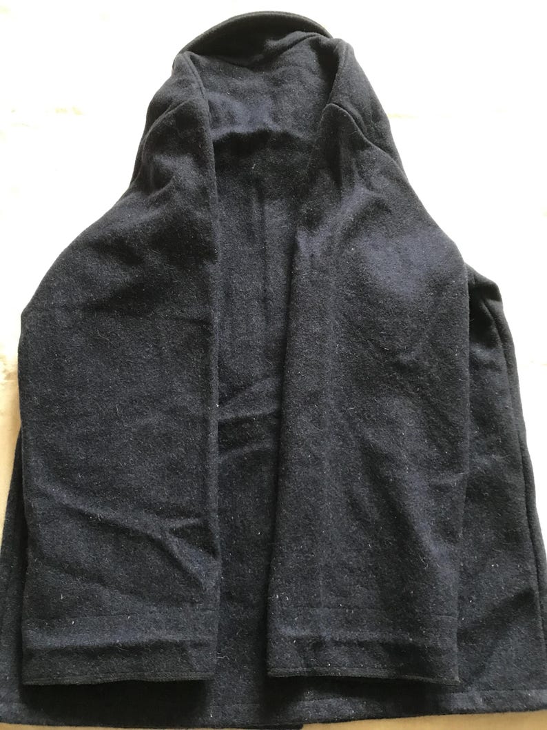 Le Laboureur Made in France Men's Wool Jacket Navy Blue Small Size - Etsy