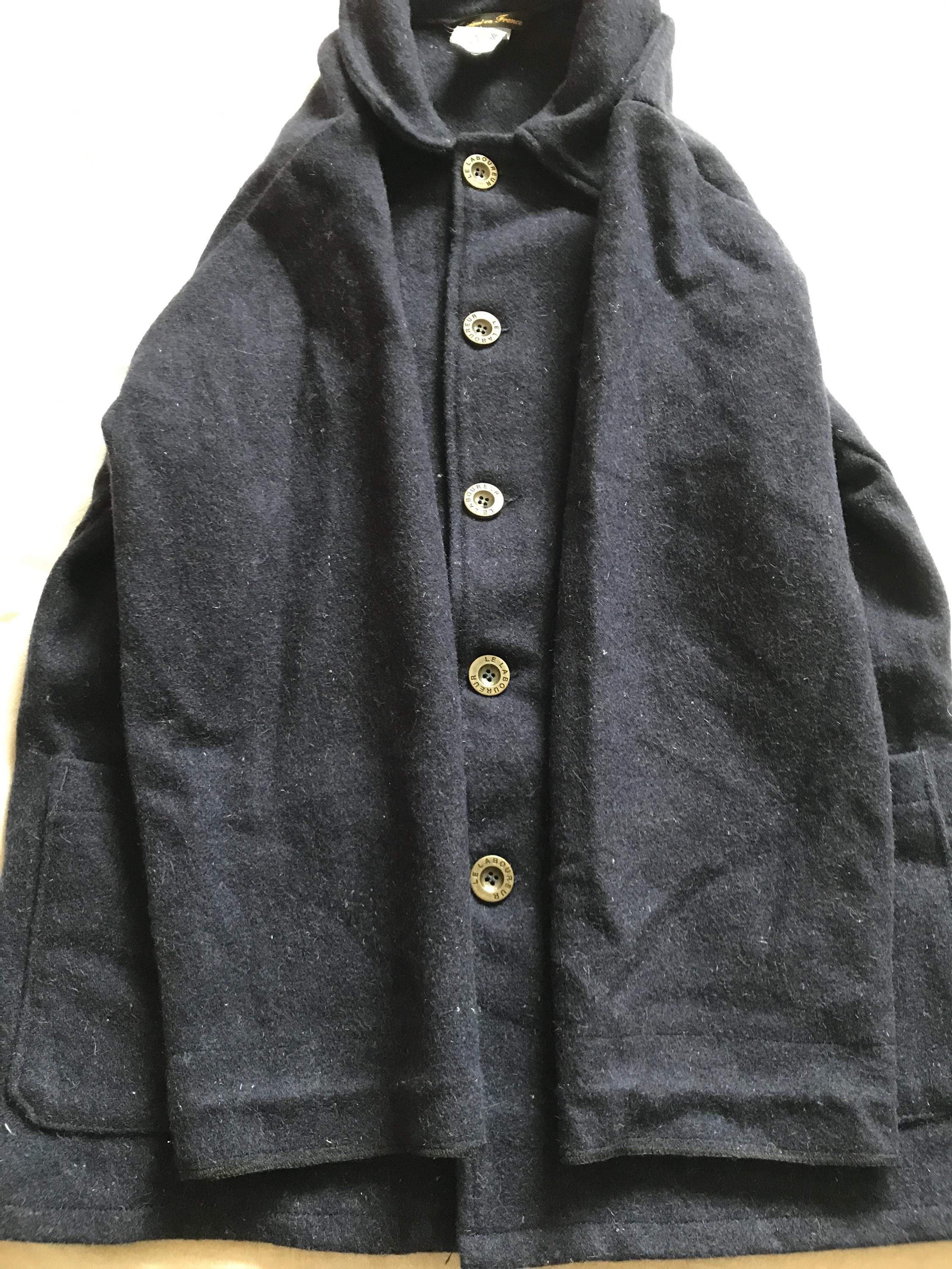 Le Laboureur Made in France Men's Wool Jacket Navy Blue Small Size - Etsy