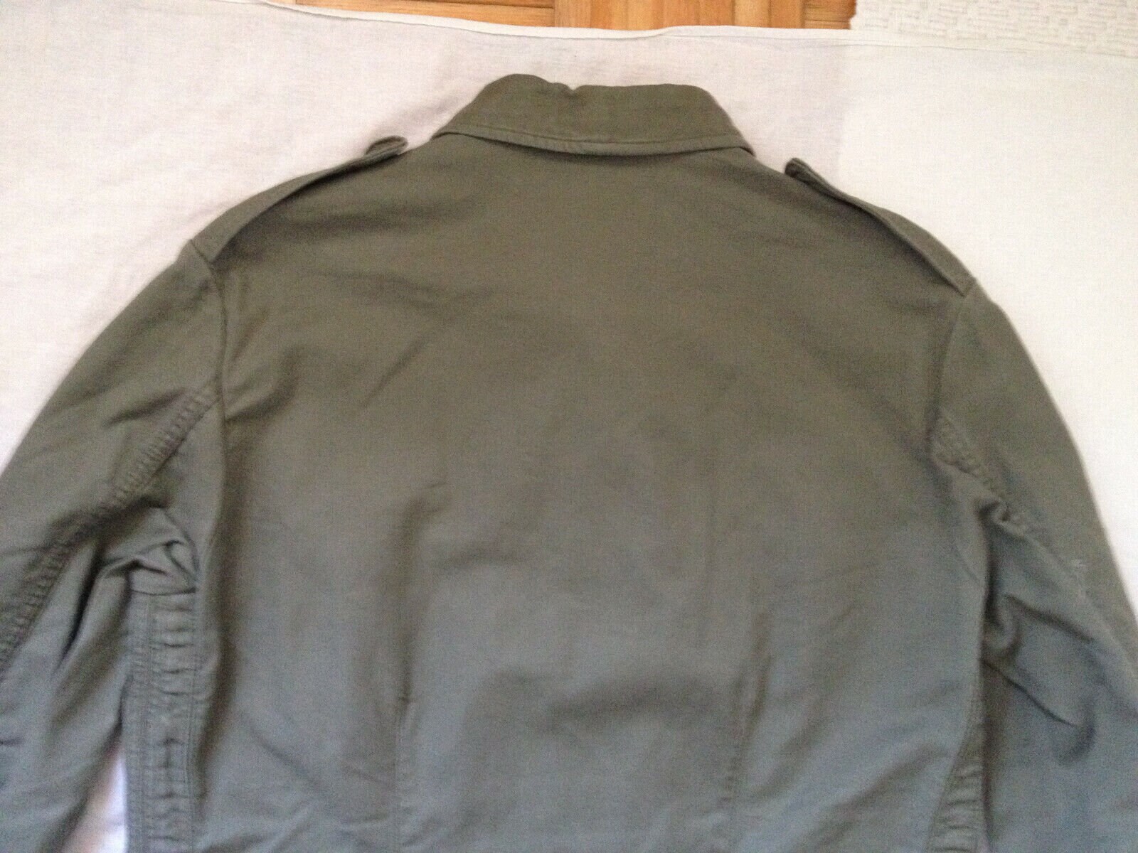 West German Bundeswehr Militay Field Jacket Overshirt Drab Green Medium ...