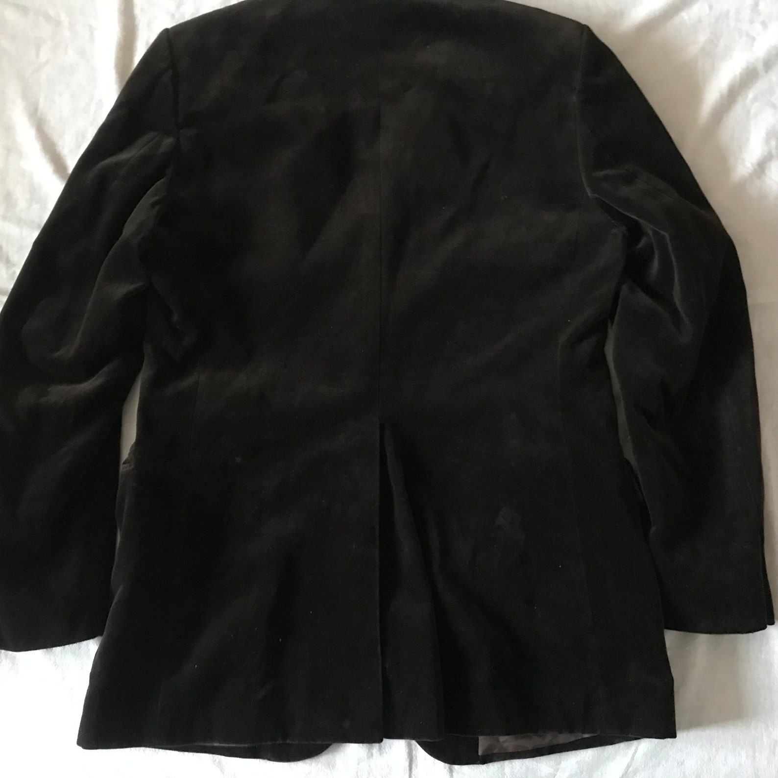 Colin Lester London Men's Dark Brown Jacket Blazer Velvet Size 40 US ...