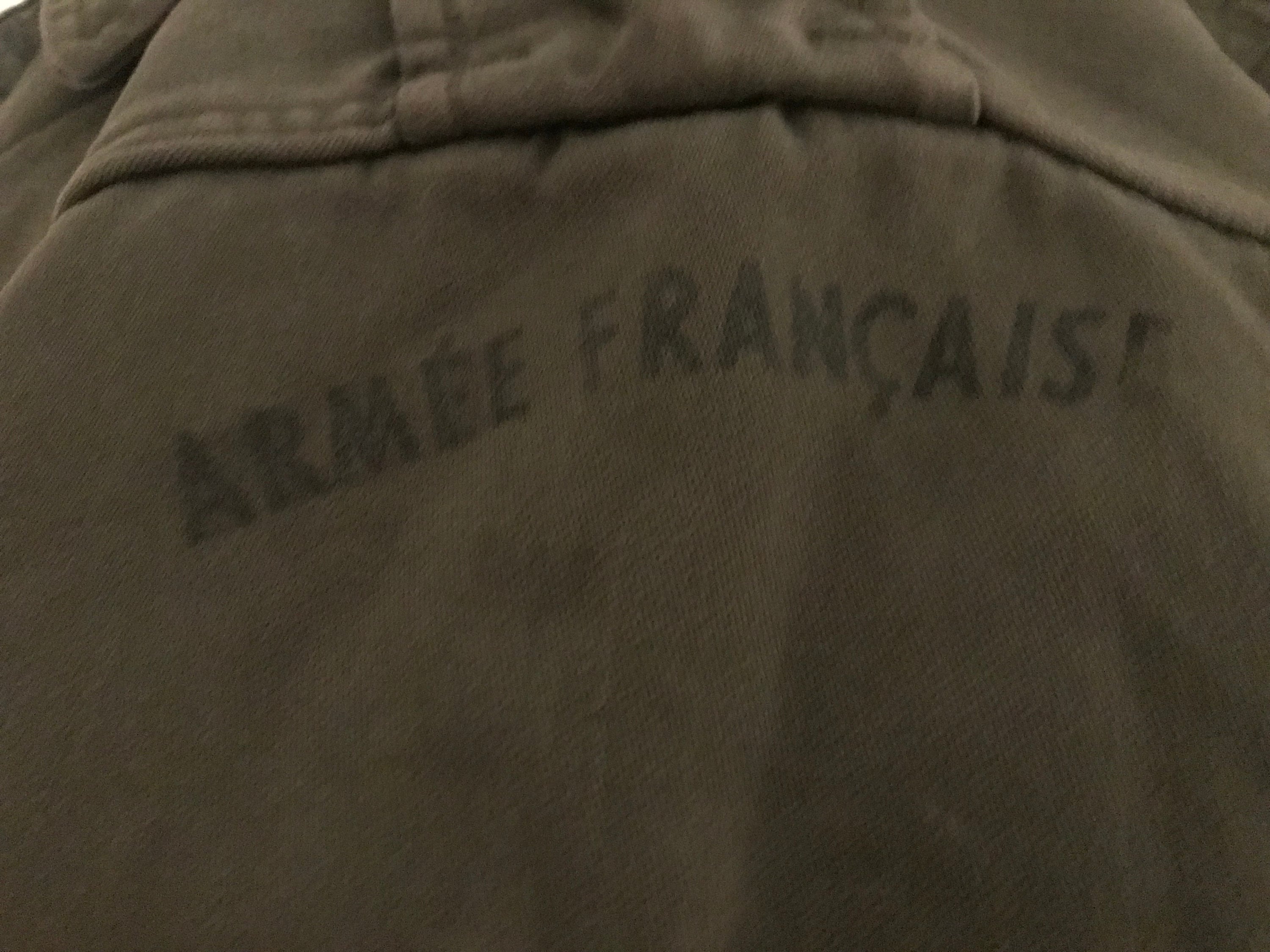 Vintage Military Field Jacket French France Men's - Etsy