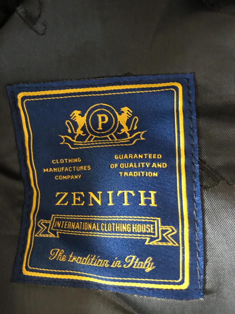 Zenith Made in Italy Newsboy Gatsby European Hat Black Pure Wool Large ...