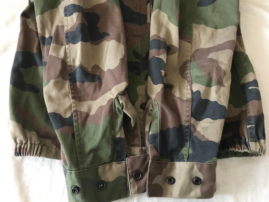 GP Garment Franch Military Field Jacket 88C Camouflage | Made in ...