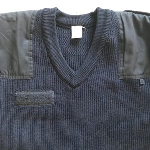 Italian Pure Wool Men's Uniform Police Customs Military Navy Blue V ...
